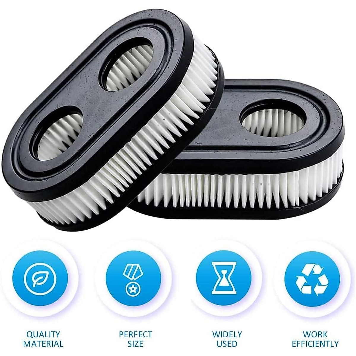 798452 334404 Lawn Mower Air filter Replacement filter,593260 air filter, suitable for 4247 5432 5432k 09P00 09P702 550E 500EX 550EX 625 575EX lawn mower series engine (8)