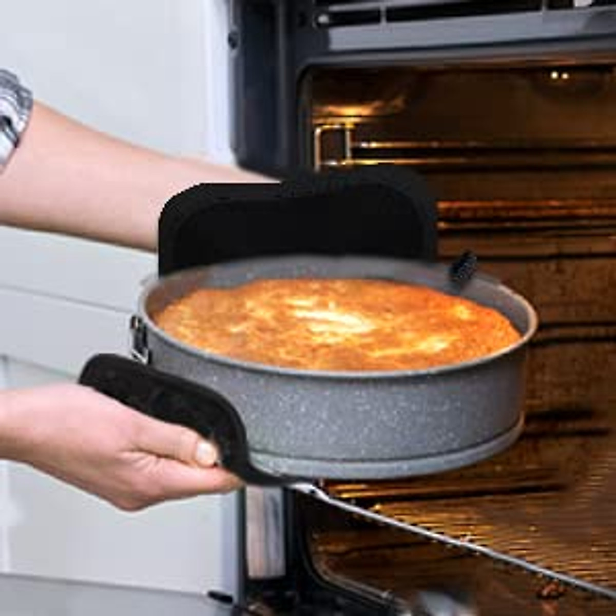 4 Pack Hot Pads for Kitchen Pot Holders for Kitchen Heat Resistant Oven Mitts and Pot Holders Sets Oven Terry Cloth Hot Pads Pot Holders for Cooking Baking