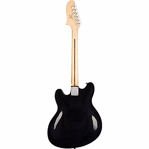 Squier Affinity Series Starcaster Electric Guitar, with 2-Year Warranty, Black