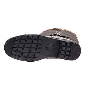 totes womens Boot, Esther Knee High Snow Boot Available in Medium and Wide Width Calf, Brown, 9 US