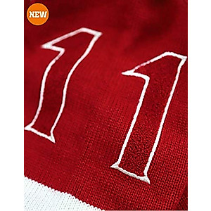 Kappa Alpha Psi M4 V-Neck Sweater [XL] Crimson Red