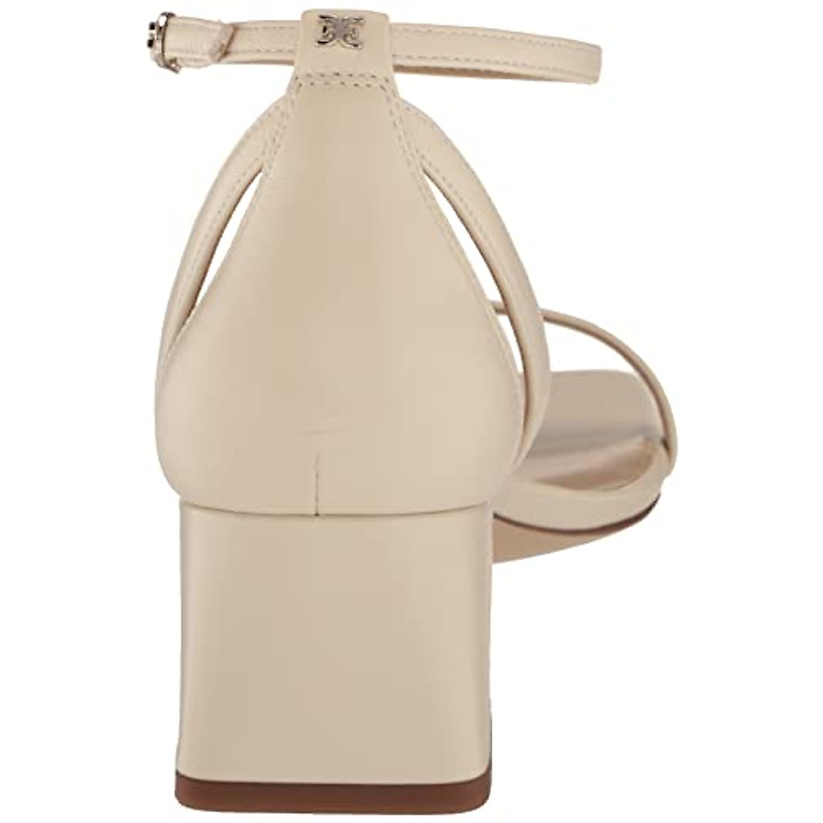 Sam Edelman Women's Wilson Heeled Sandal, Modern Ivory, 8