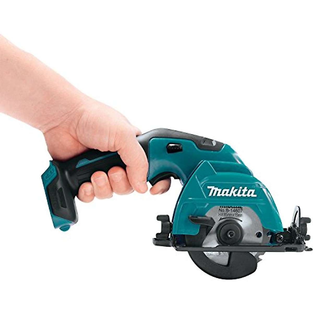 Makita SH02Z 12V Max CXT Lithium-Ion Cordless Circular Saw, 3-3/8", Teal
