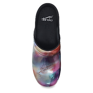 Dansko Women's Professional Spray Paint Patent Clogs 5.5-6 M US