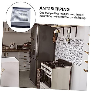 Uonlytech 1pc Furniture Booster Adjustable Desk Legs Floor Sofa Universal Bed Frame Stackable Riser Heighten Furniture Felt Furniture Pads Furniture Accessory Bed Padding Block Bed Foot Pad