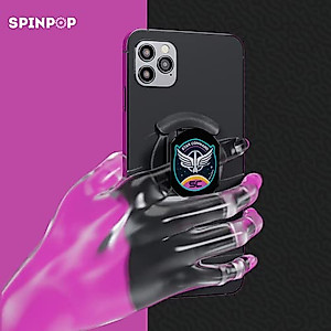 Disney Slim Grip Phone Grip Kickstand Accessory - 0.18 Inches Thin Wireless Charger Compatible, Back Bone for iPhone,iPad,iPod,Samsung (Star Command)