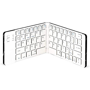 HP E14 G4 FHD (1920 x 1080) Portable Travel Monitor Bundle with 2 USB Type-C, Black Marble Bluetooth Folding Wireless Keyboard, and Black Pebble M355 Bluetooth Wireless Mouse