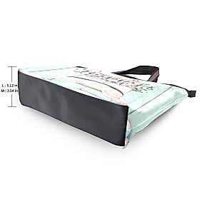 Happy Easter Bunny Color Egg Wood Handbags and Purse for Women Tote Bag Large Capacity Top Handle Shopper Shoulder Bag