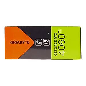 Gigabyte GeForce RTX 4060 TI EAGLE Graphics Card - 8GB GDDR6 18Gbps 128bit, PCI-E 4.0, 2X DisplayPort 1.4, 2X HDMI 2.1a, NVIDIA DLSS 3, Supports 4K, Ada Lovelace Arch, GV-N406TEAGLE-8GD