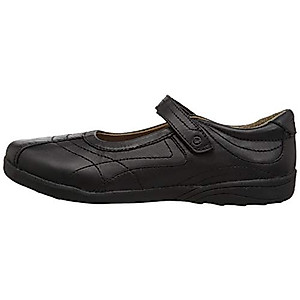 Stride Rite Girls Claire Mary Jan Shoes for Kids, Black, 2 Little