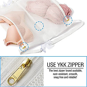 Minyee Sneaker Wash and Dry Bag for Dryer, Sneaker Drying Bag for Laundry, with Suction Cup Hooks for Easy Installation, Use YKK Zipper