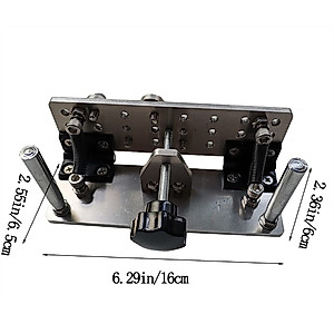 Singring Belt Grinder Knife Jig Manual Sharpener Holder Long Sharpening Locator Fixed Angle Jig for Belt Sander Belt Machine (Small)