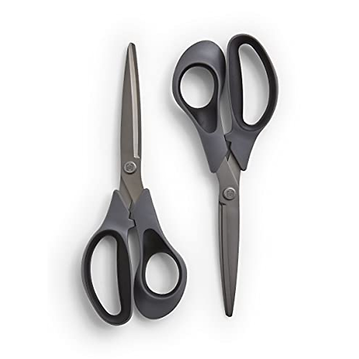 Tru Red 24380514 Tru Red 8-Inch Titanium Coated Scissors Straight Handle 2/Pack (Tr55023)