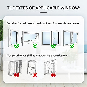 Gruntbear Portable Air Conditioner Window Seal Kit, 400CM (157'') AC Casement , Hot Air Stop Air Exchange Guards with Zip and Adhesive Fastener Works with Tumble Dryer, Keep House Cool
