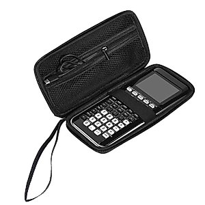 iplusmile Hard EVA Case for Ti-84 Plus CE, Travel Hard Graphing Calculator Carrying Case Protective Bag for Ti-84 Ti-83 Ti-85 Ti-89 Ti-82 Plus/C CE and More