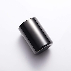 1 Piece Stainless Steel Fruit Fork Holder Cocktail Fork Holder Jar Stainless Steel Kitchen Utensil Holder Food Pick Forks Holder Coffee Spoon Holder Cup, Black