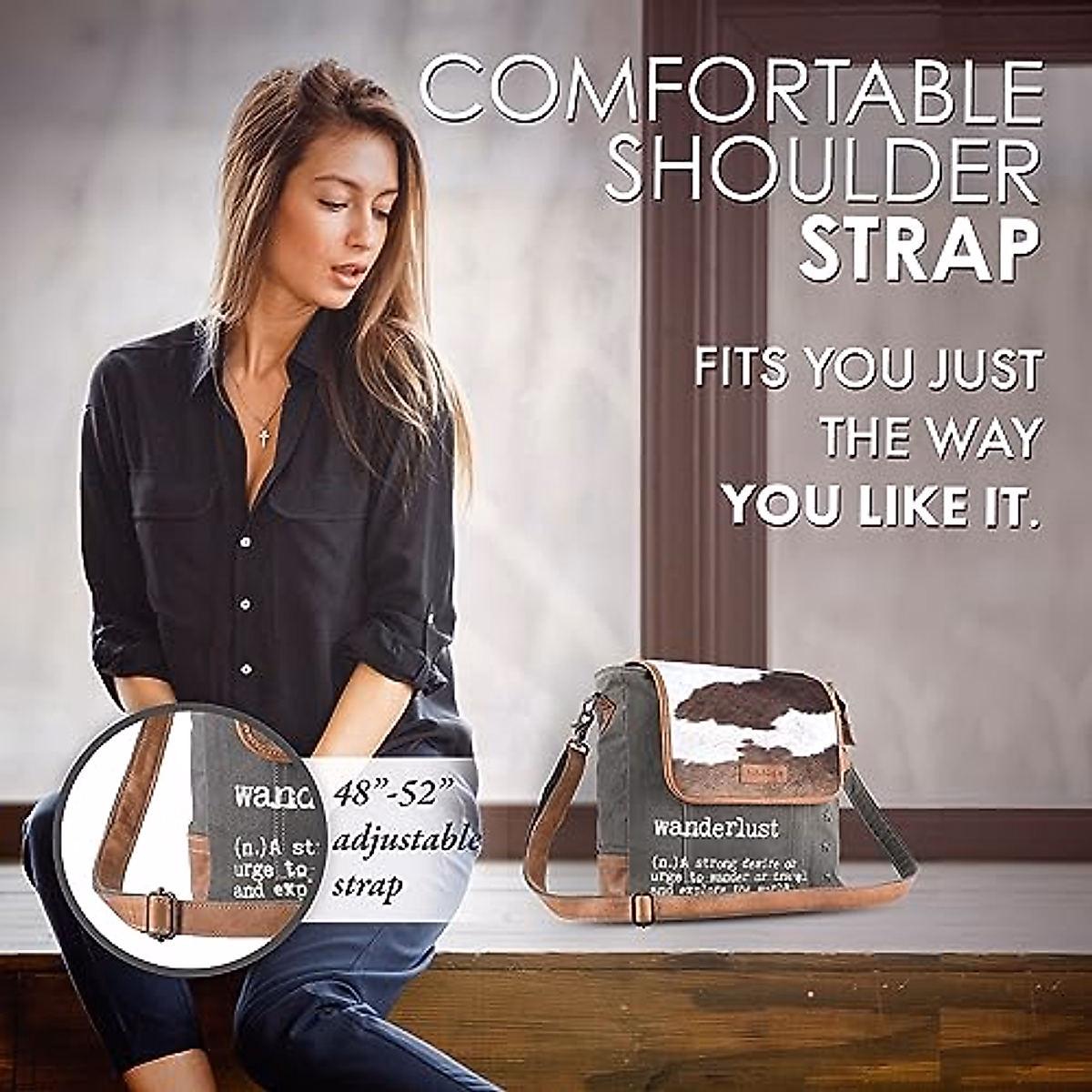 Womens Shoulder Bag by Sixtease - Handmade Vintage Style Bags - Wanderlust