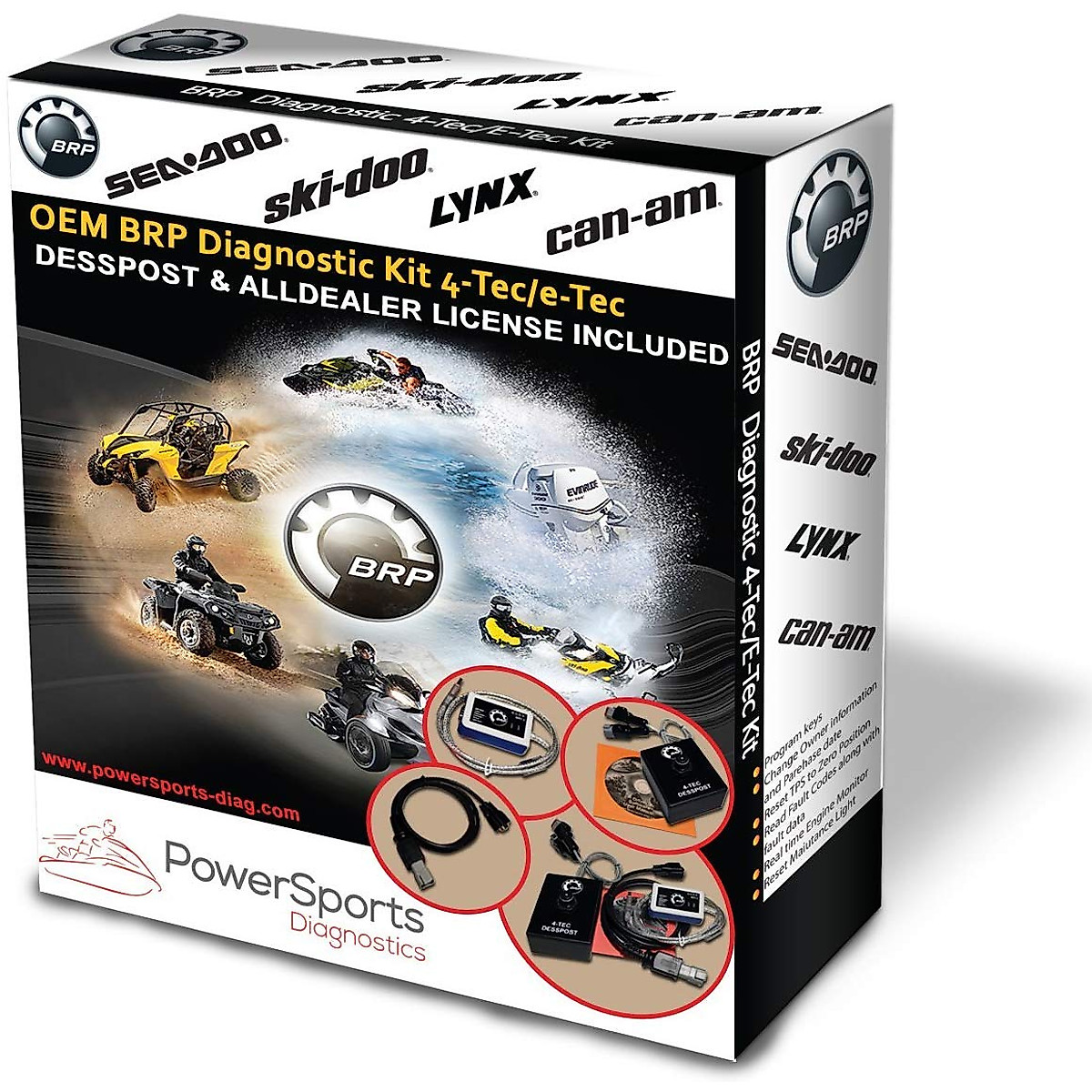 BRP Buds / BUDS2 MPI-3 Diagnostic Scanner All-Dealer/Dealer Technician 4TEC/ETEC+DESSPOST for SEADOO Skidoo CANAM