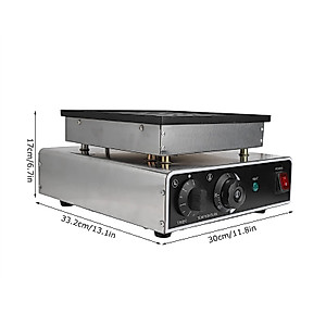 Mini Dutch Pancake Maker,Waffle Pancakes Maker Machine 950W 25 Holes Nonstick Electric Dorayaki Maker Machine for Bakery Home Kitchen Restaurant Bar (12.99X12.68X6.69Inch)