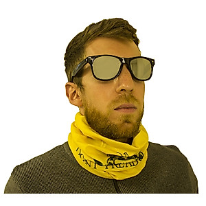 International Tie Gadsden 'Don't Tread on Me' Bandana – Face Mask, Soft & Breathable Material Multi-Functional Neck Gaiter, Balaclava, Sunmask or Headband (Don't Tread on Me)