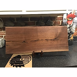 24x12" Walnut Cutting Board - Serving Board - Bathtub Tray - Cheese Board - Butcher Block - Food grade Walrus Oil