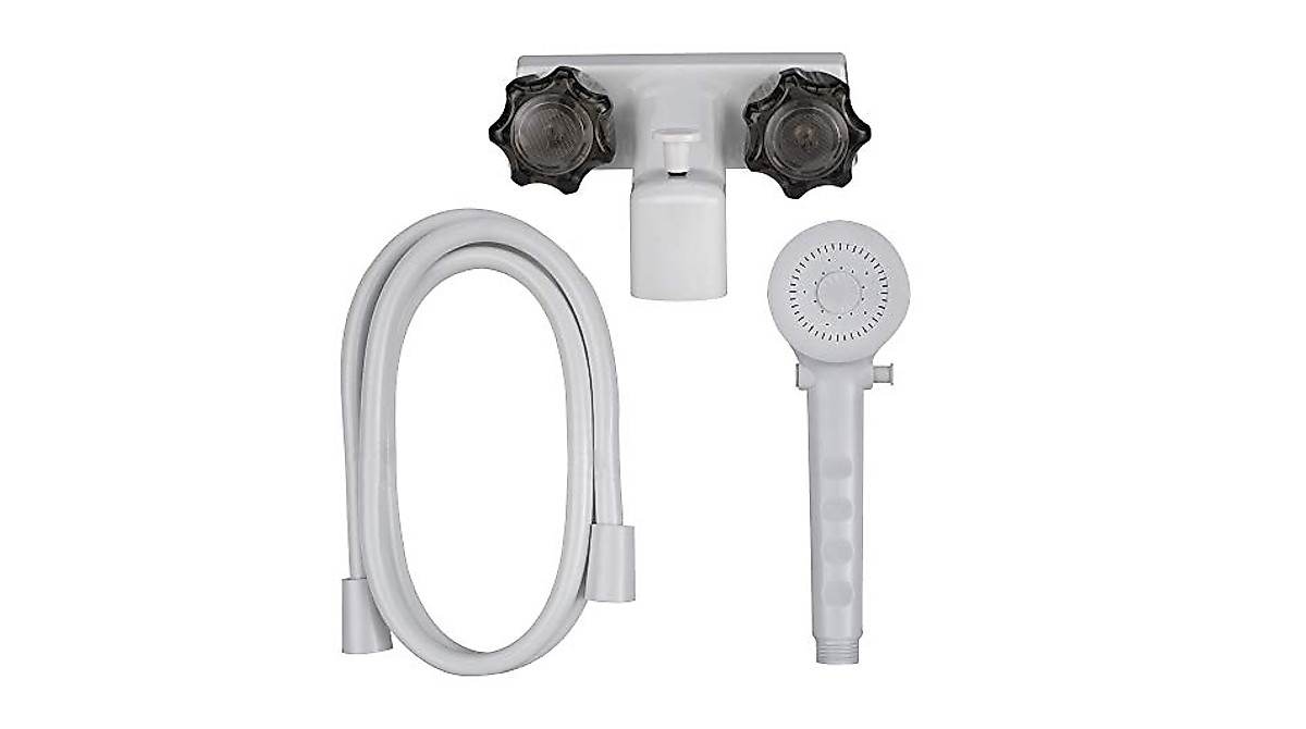 RecPro 4" RV Tub & Shower Diverter Faucet