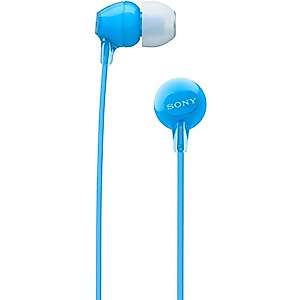 Sony WI-C300 Wireless Bluetooth in-Ear Headphones -Blue - 2 Pack Kit