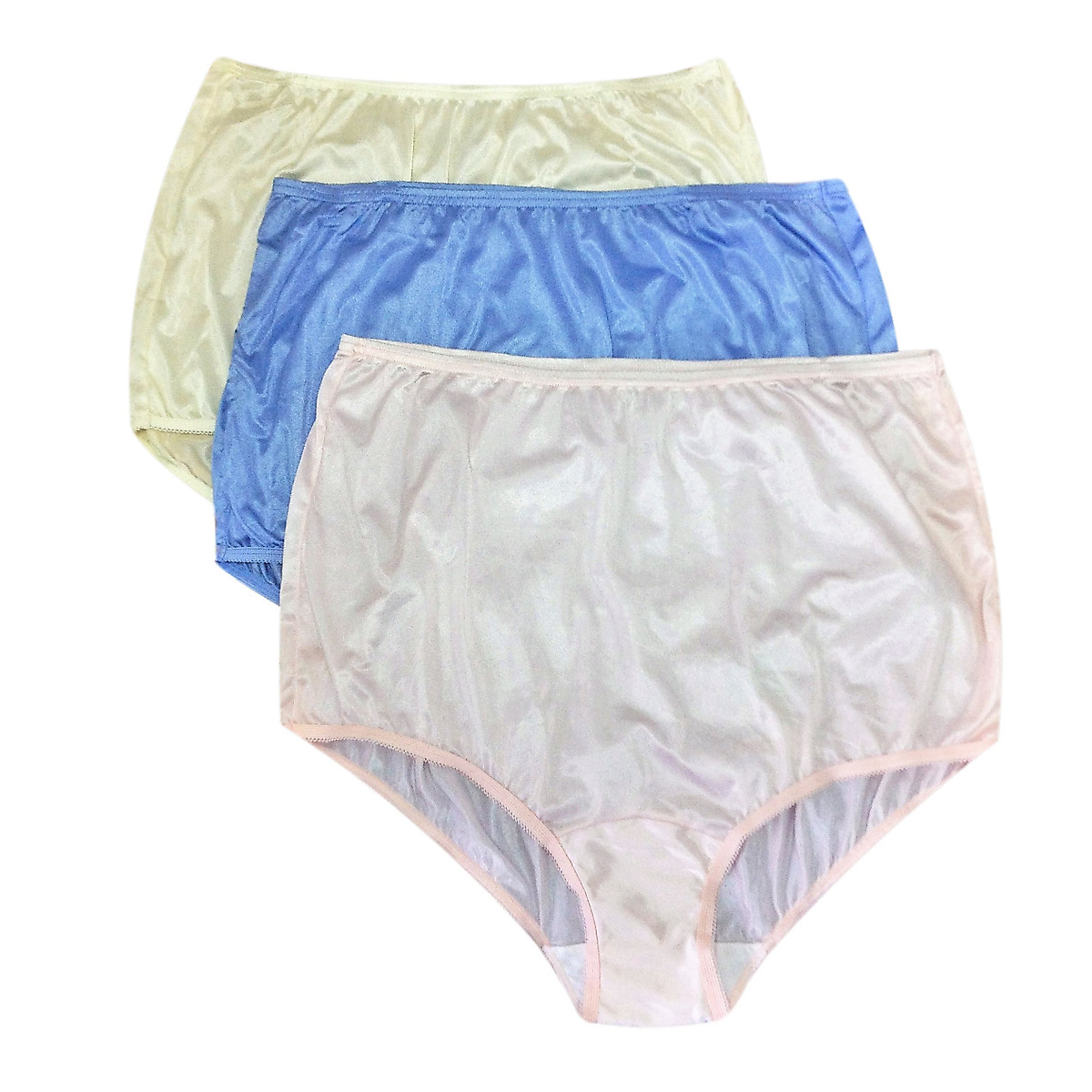 Vanity Fair Classic Ravissant Tailored Brief - Pack of 3 - 15712 (8, BCP Multi)
