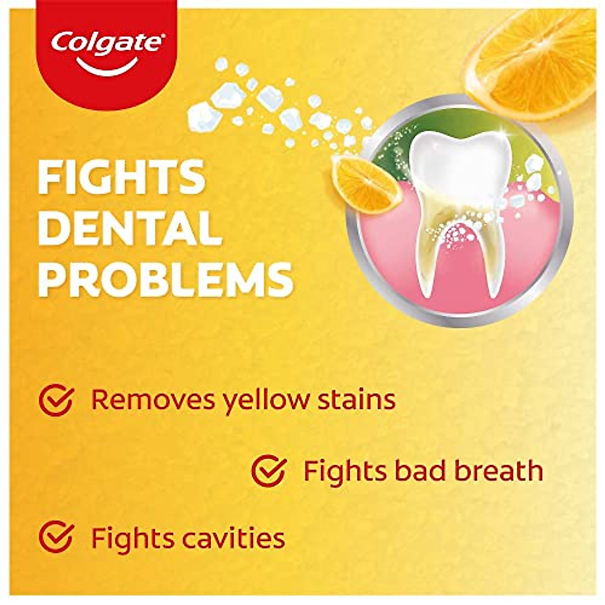 Colgate Active Lemon & Salt Healthy White Toothpaste - 200 g