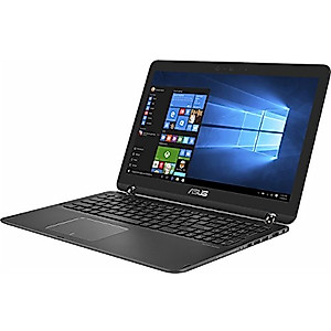 Asus 2-in-1 15.6" Touch-Screen FHD Laptop, Intel Core i7-7500U, 12GB DDR4 RAM, NVIDIA GeForce 940MX 2GB, 2TB HDD, Bluetooth, HDMI, Backlit keyboard, HD Webcam, Win10- Sandblasted black aluminum