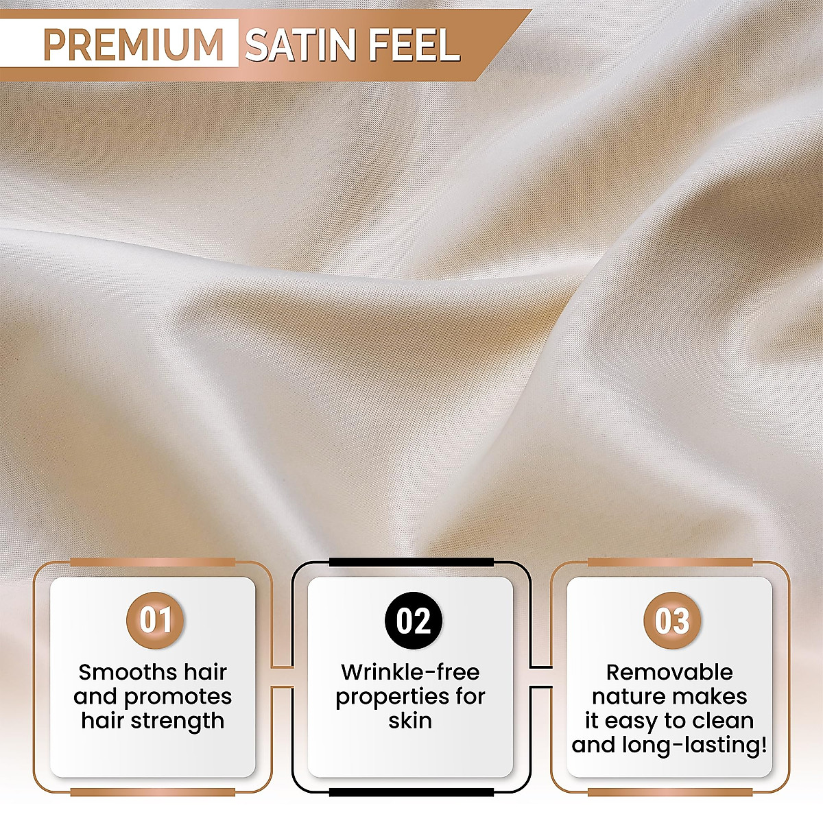 Noum Cervical Neck Pillow | Pillow for Back & Side Sleepers | Pillow for Neck & Shoulder Pain, Reduced Snoring, Facial Symmetry | Contour Orthopedic Ergonomic Memory Foam w/Satin Pillowcase