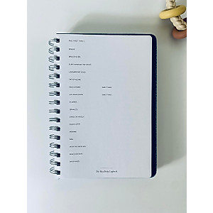 Baby's Daily Logbook, Breastfeeding Journal, Track your Infant’s Feedings, Sleep, and Diaper changes. Plus Bonus Sections including: Growth Charts, Illness Charts, Milestones, Teeth Chart, Doctor appointment notes, and Storage Pocket.