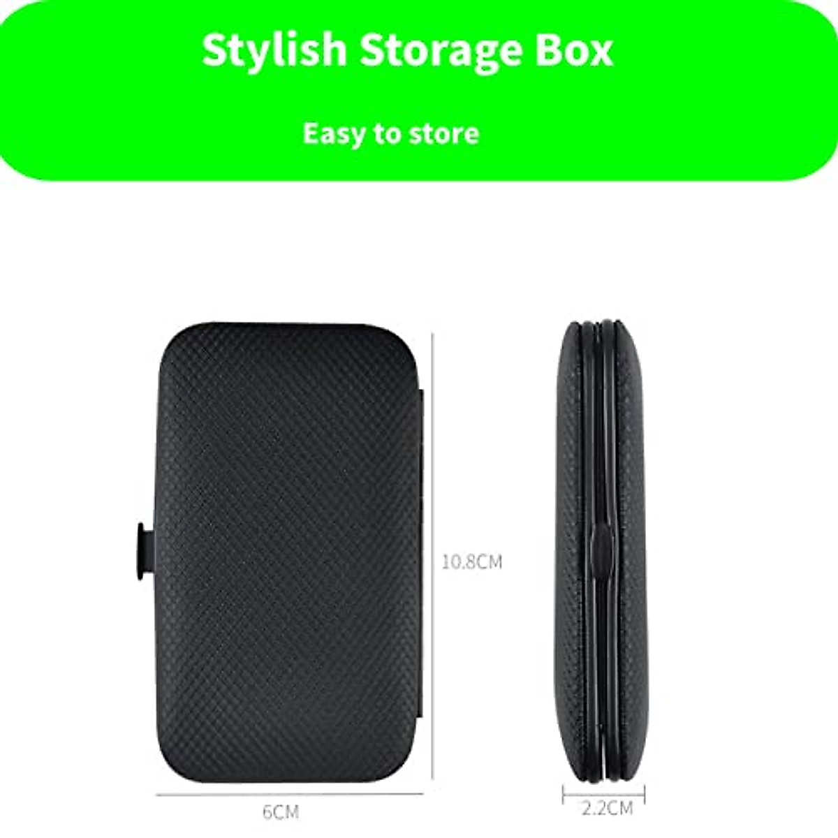 Manicure Set Nail Clippers Kit -9 Pieces Stainless Steel Manicure Kit, Professional Grooming Kits, Nail Care Tools with Luxurious Travel Case