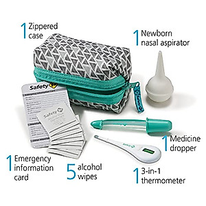 Safety 1st Healthcare On-The-go Kit, Pyramids Aqua