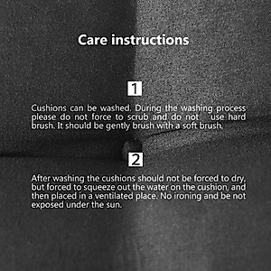 SEAHOME Indoor/Outdoor Loveseat Cushion, 51" Patio Bench Cushion Soft Rocking Chairs Pad Lounger Recliner Seat Cushion Thicken for Wicker Loveseat Settee