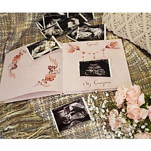 Chamich Baby Shop Chamich Oh Baby Memory Book, Boho Style Baby Photo Album, Gender Neutral Gift For Baby, Baby Photo Journal, Beige, 9 inches X 9 inches