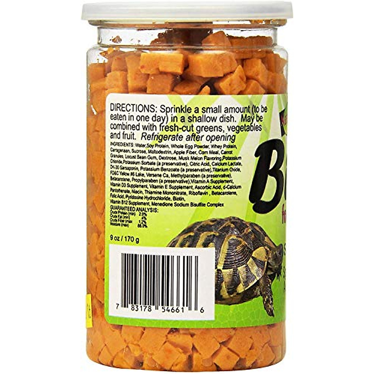 Nature Zone Nutri Bites for Tortoises 9 oz - Pack of 6