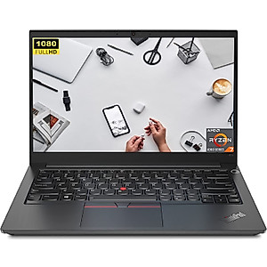 Lenovo ThinkPad E14 Gen 3 14" FHD Laptop, AMD Ryzen 7 5700U Processor, AMD Radeon Graphics, 24GB RAM 1TB PCIe SSD, Wi-Fi, Bluetooth, Webcam, Windows 11 Pro, Black