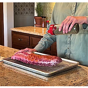 JARMING COLLECTIONS Glass Spice Jars with Shaker Lids - Spice Containers 16 oz Seasoning Shaker for Parmesan Cheese, Cinnamon Sugar Dispenser or as Salt Container with lid