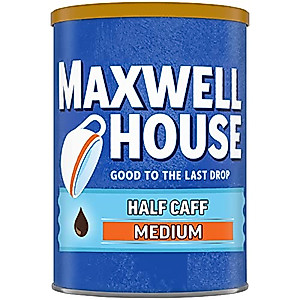Maxwell House Half Caff Ground Coffee (11 oz Canister)