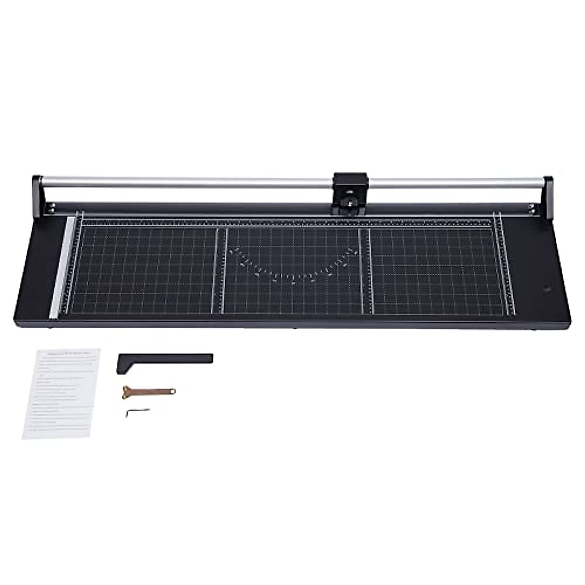 Manual Heavy Duty 36 Inch Rolling Cutter Precision Rotary Paper Trimmer for Photo Paper, Film, Art Paper Jam, Office Paper, Thin Plastic Soft Board, PVC,Cutting Table,Professional Rolling Trimmer