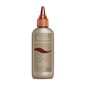 Clairol Professional Beautiful Collection Advanced Gray Solutions, 4R Mahogany Red Brown, 3 oz. - Packaging May Vary
