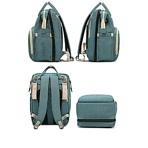 CYXG Personalized Diaper Bag with Name Embroidered Mommy Bag Backpack X-Large Foldable Stretchable