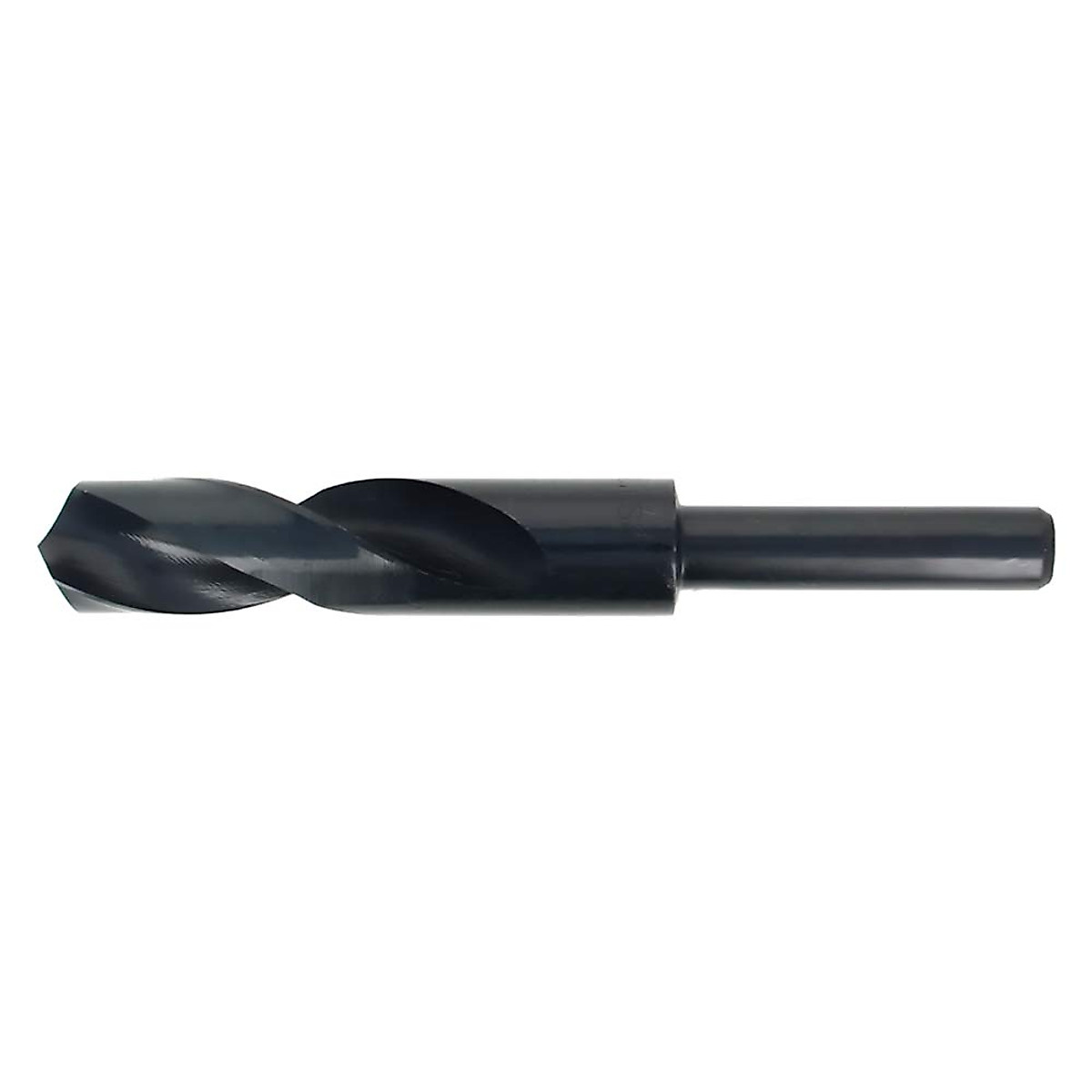 Utoolmart 20.5mm Reduced Shank Drill Bit HSS 6542 Black Oxide with 1/2 Inch Straight Shank 1pcs