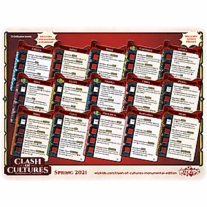 Clash of Cultures: Monumental Edition | Board Game WizKids - New Edition