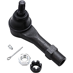 Detroit Axle - 4 Front Inner Outer Tie Rods for 1998-2011 Ford Ranger, 1998-2001 Explorer Mercury Mountaineer Mazda B2500, Inner Outer Tie Rod End Links Replacement