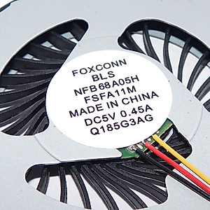 New CPU Cooling Fan for Toshiba Satellite Radius P55W-B5220 P55W-B5224 NFB68A05H