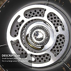 Camping Gas Stove Burner Portable Stove Outdoor Propane Camp Stove for Backpacking Hiking Barbecue