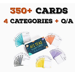 ATI TEAS 7 Flashcards - TEAS Test 7th Edition 2024-2025 Study Guide Nursing, Includes Practice Test Questions with Explained Answers for The Test of Essential Academic Skills Edition 7