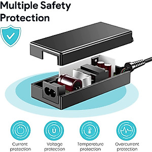 TAIFU 24V AC Adapter for Samsung HW-J355 2.1 Channel Wired Audio Soundbar HW-H450 HW-J370 HW-J450 HW-J550 HW-J551 HW-JM37 HW-JM47 HW-J8500 HW-H550 HW-H55 HW-H570 A6024_DSM A6324_DSM Power Supply Cord